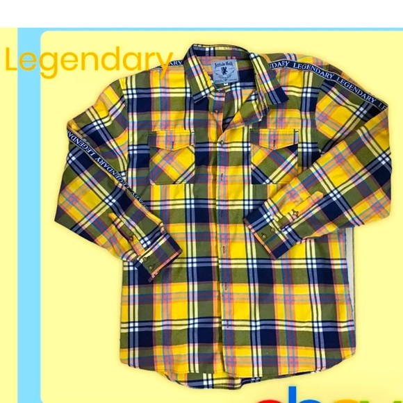 Attitude Gold | Shirts | Attitude Mens Button Up | Poshmark